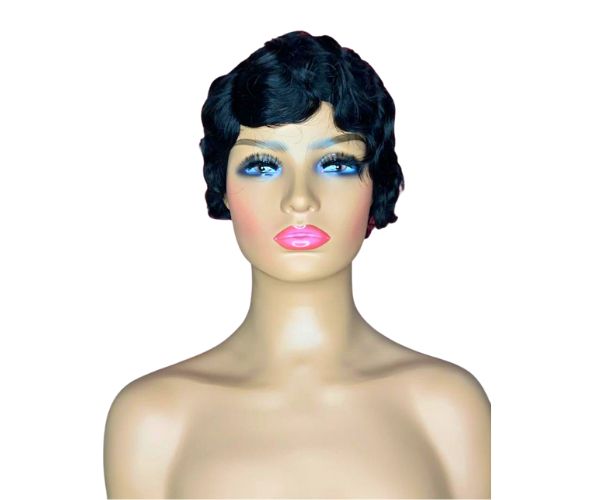 Brown Sugar | Lady Pixie Human hair wig