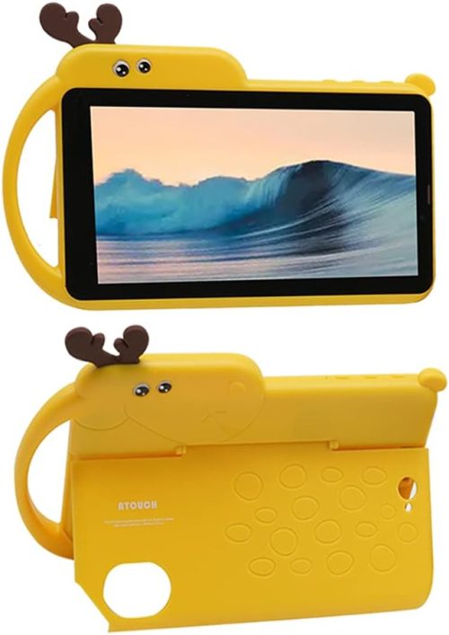 Atouch Early Education Kids Android Tablet,7-Inch Face Recognition ...