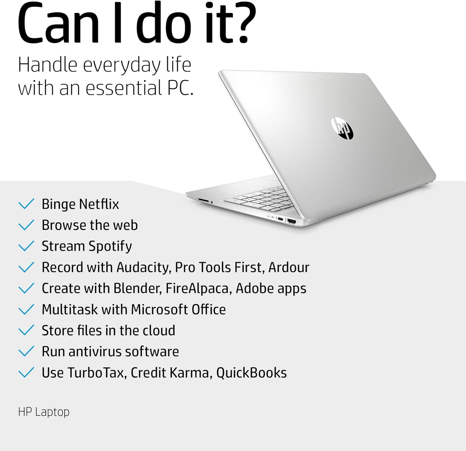 HP 15-dy1036nr 10th Gen Intel Core i5-1035G1, 15.6-Inch FHD Laptop, Natural Silver – Dxbrunners