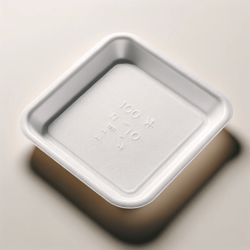 100 x 130 mm Food grade Styrofoam tray 1000pcs – Dxbrunners