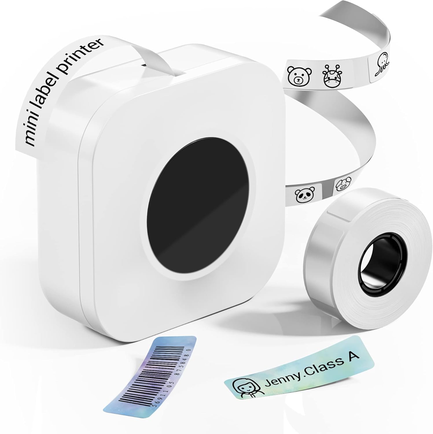 Phomemo Small Label Makers-Phomemo Q30S Mini Label Maker Machine Bluetooth Portable Label ...