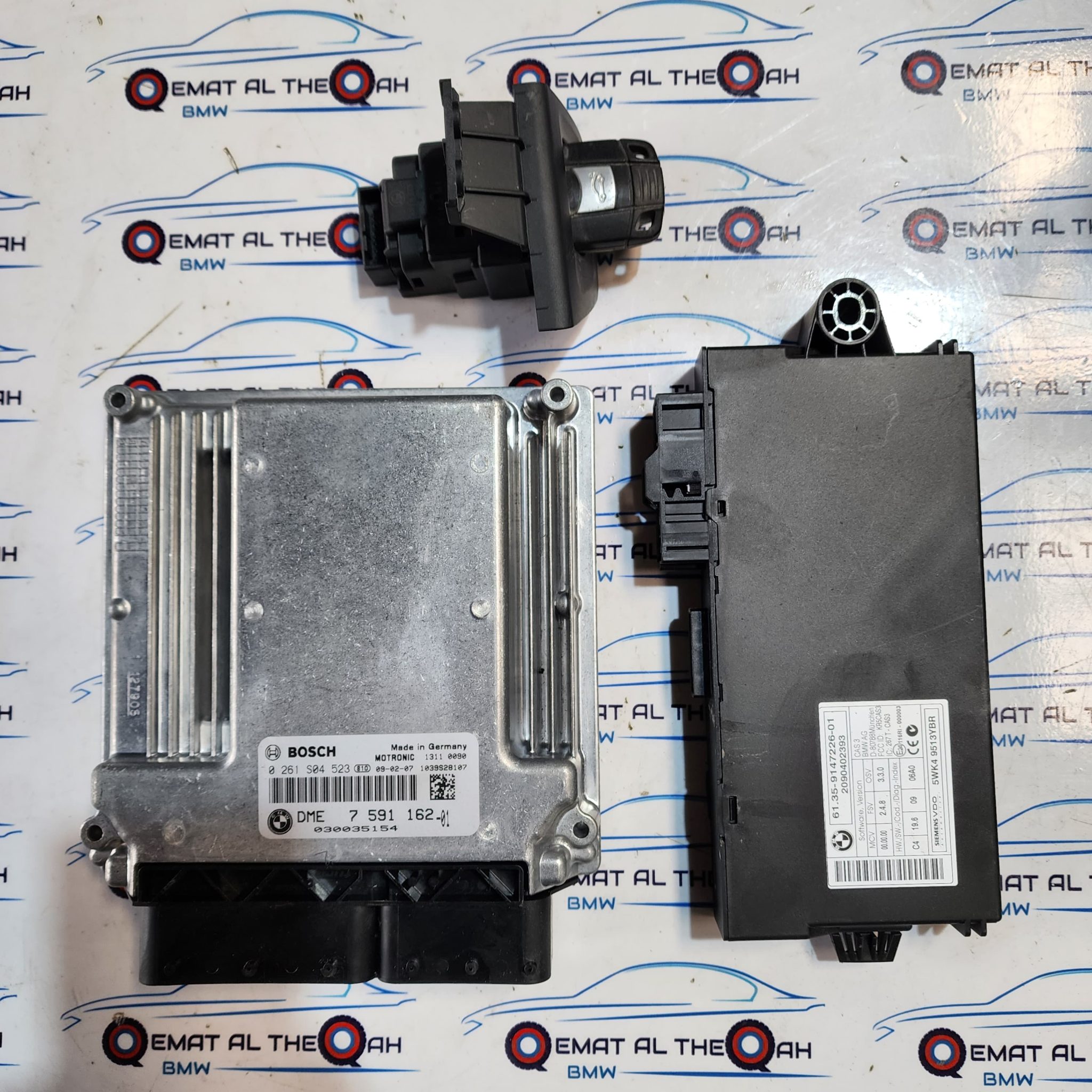 BMW E87 116i N45 ECU Kit with CAS3 and Key – Part Number 7691162 ...