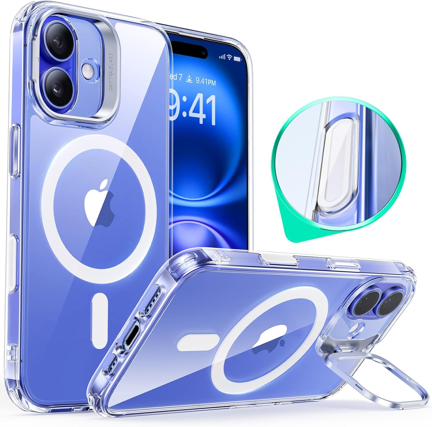 ESR for iPhone 16 Case, Camera Control Capture Button, Compatible with MagSafe, Military-Grade ...